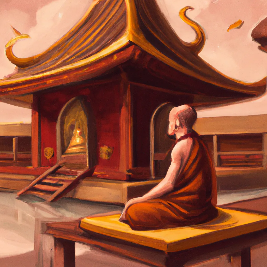 Meditação No Templo Budista: Descubra Os Segredos De Um Ritual Milenar