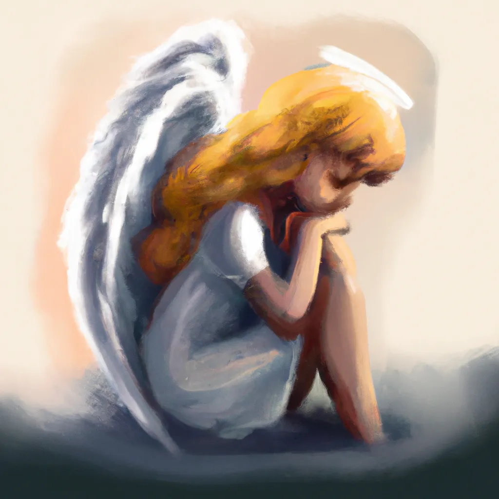 Descubra O Segredo Por Trás Do Anjo Triste