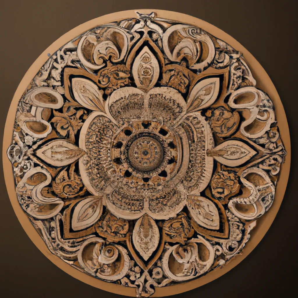 Mandala MDF Pintada: Transforme Seu Ambiente Com A Arte Da Decoração!