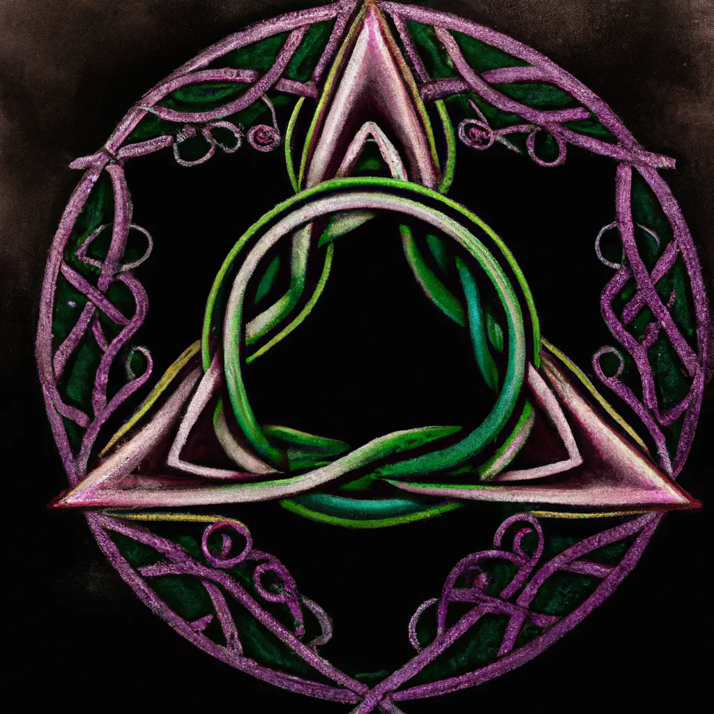 Descubra O Poder Místico Da Wicca Triquetra!