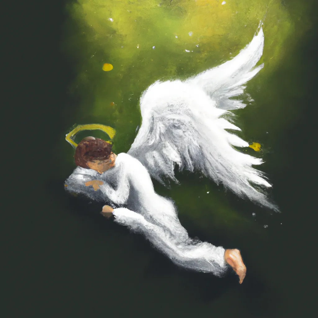 Descubra O Significado Profundo Da Pintura De Anjo Caido