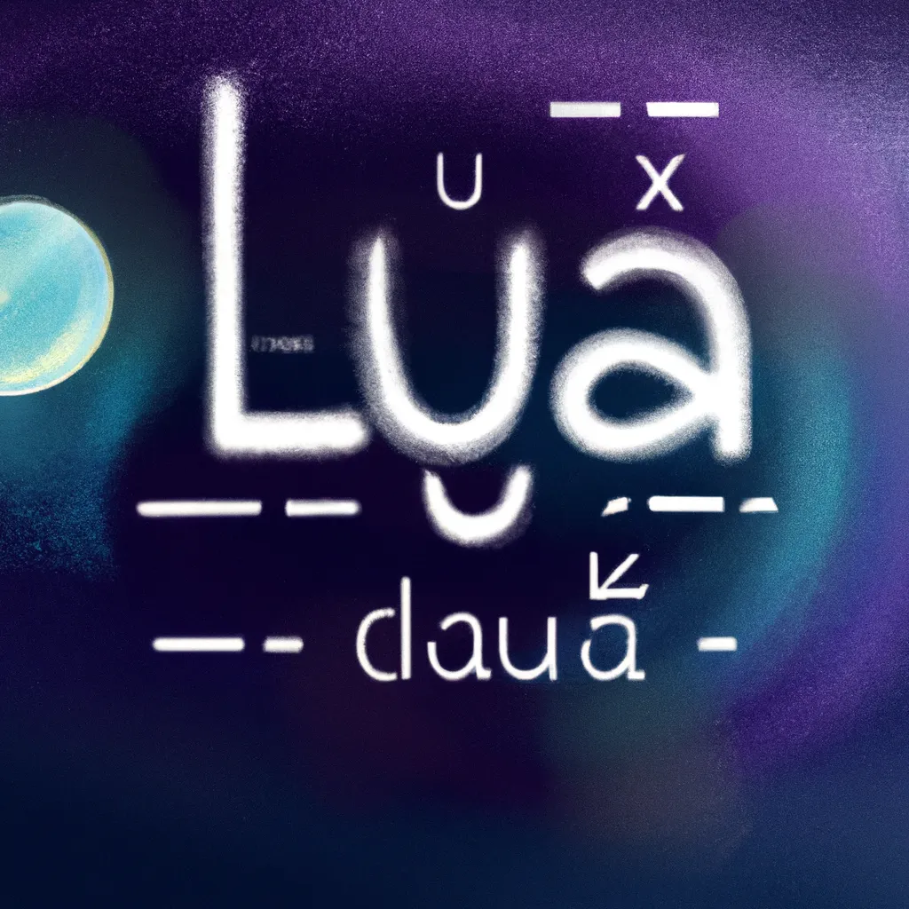 Descubra Tudo Sobre O Poderoso Lua Language!