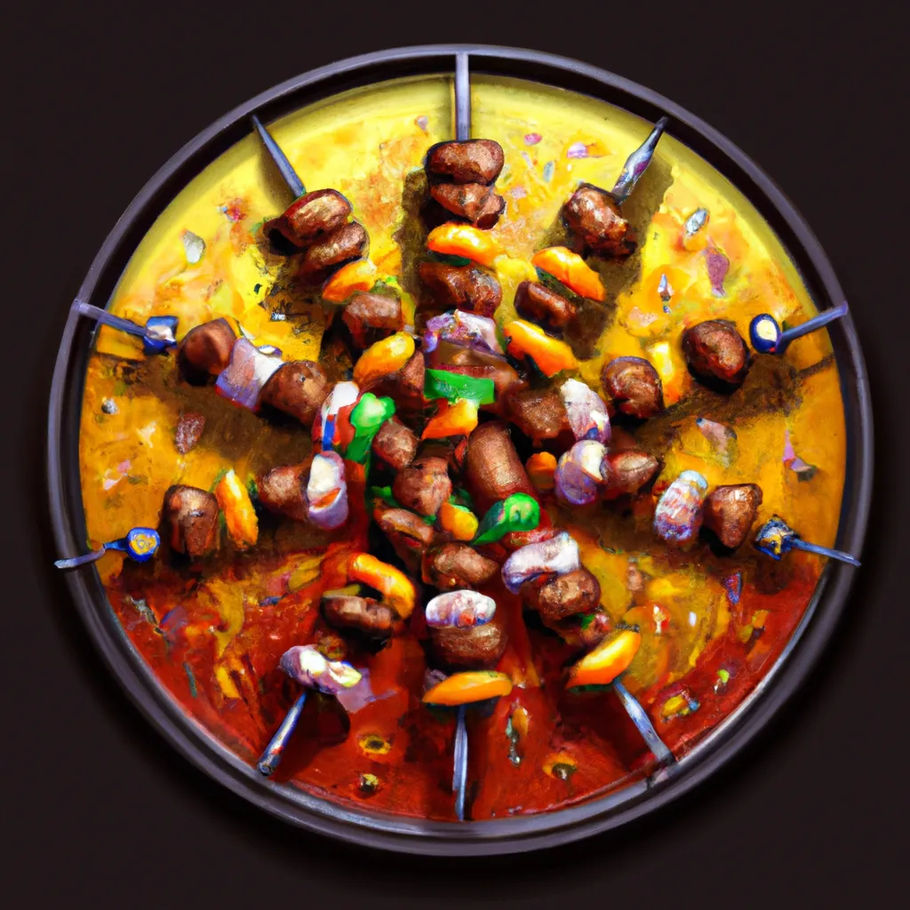 Mandalas Kebabs: Como Preparar O Prato Mais Colorido E Saboroso Do Mundo!