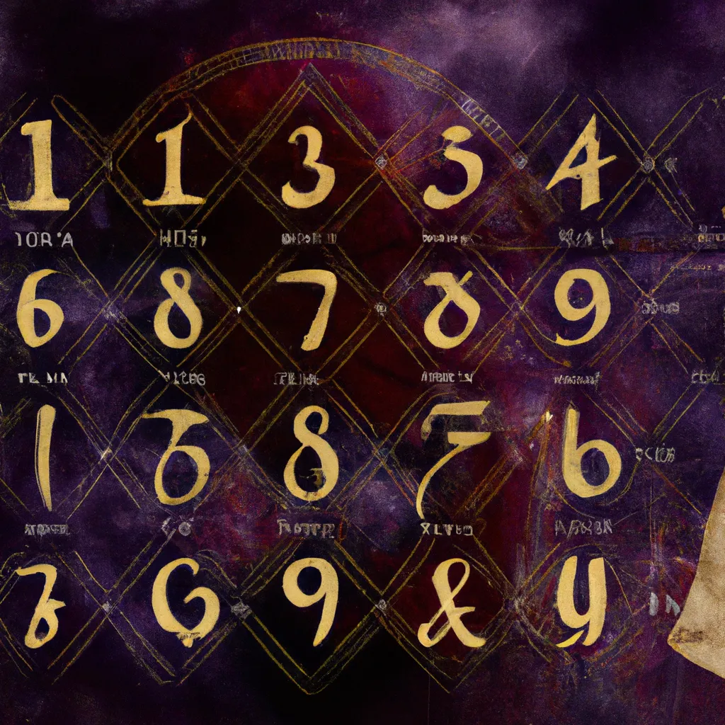 Descubra A Numerologia Da Tabela De Letras: Seu Significado E Como ...