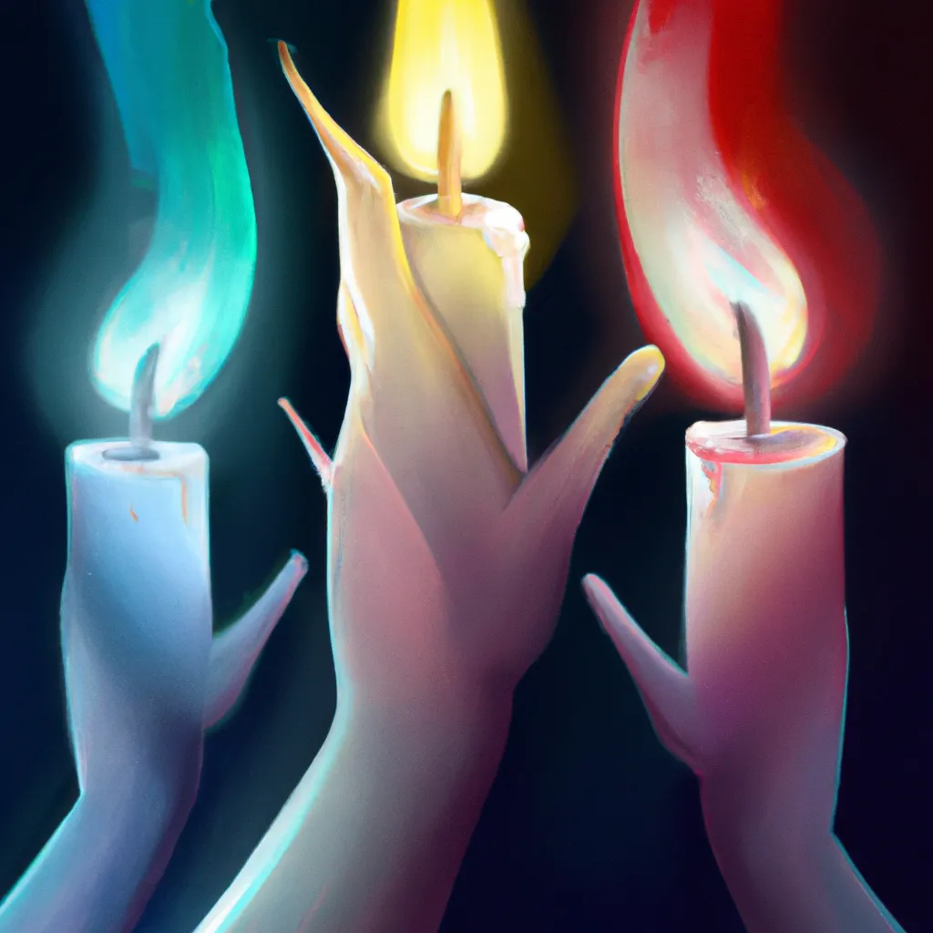 Descubra A Magia Das Velas Coloridas E Transforme O Ambiente!