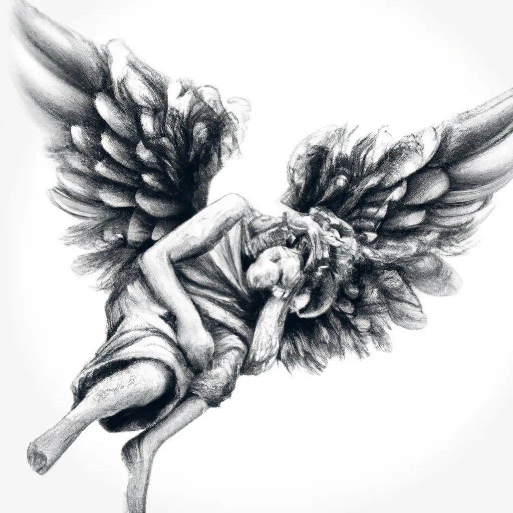 Tatuagem De Anjo Caido: Aprenda A Significado E Inspire-se Para Fazer A Sua!