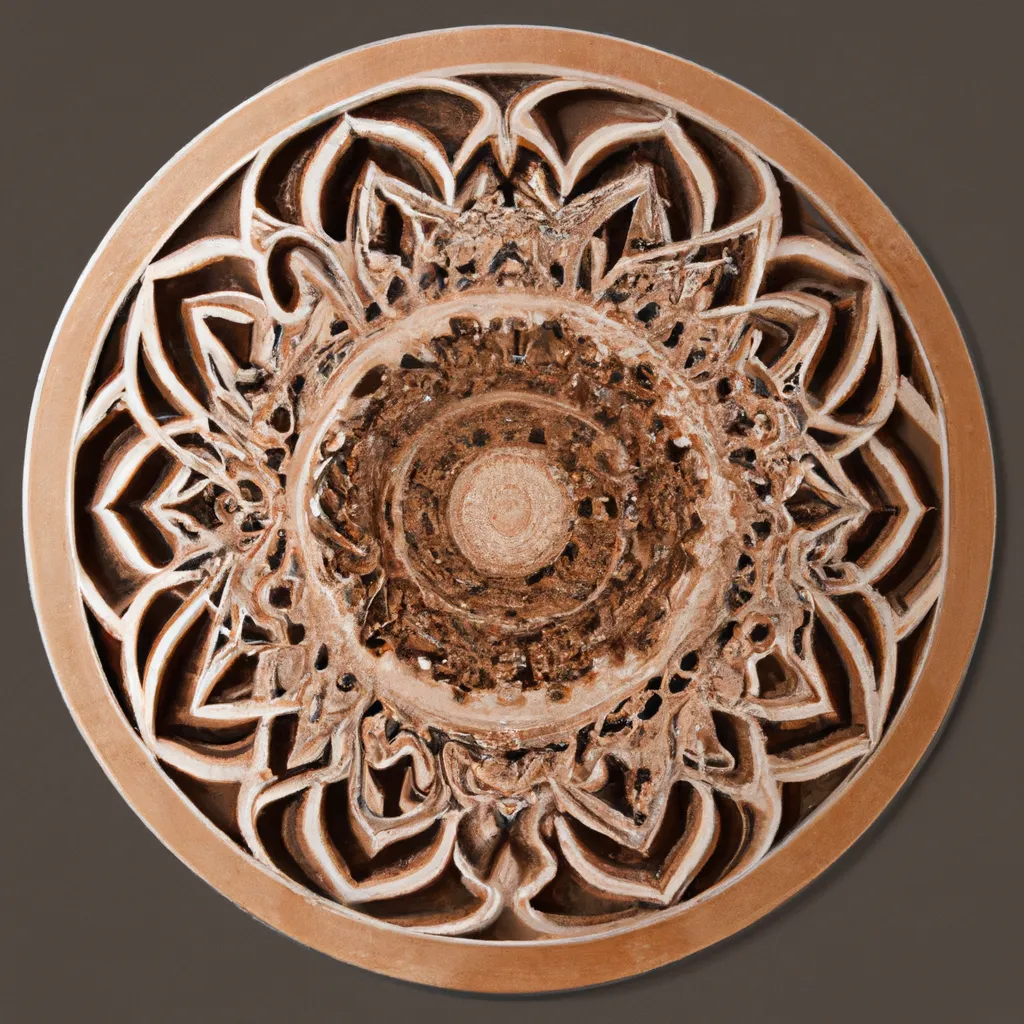 Mandala Em MDF: Transforme A Sua Casa Com Estilo E Criatividade!