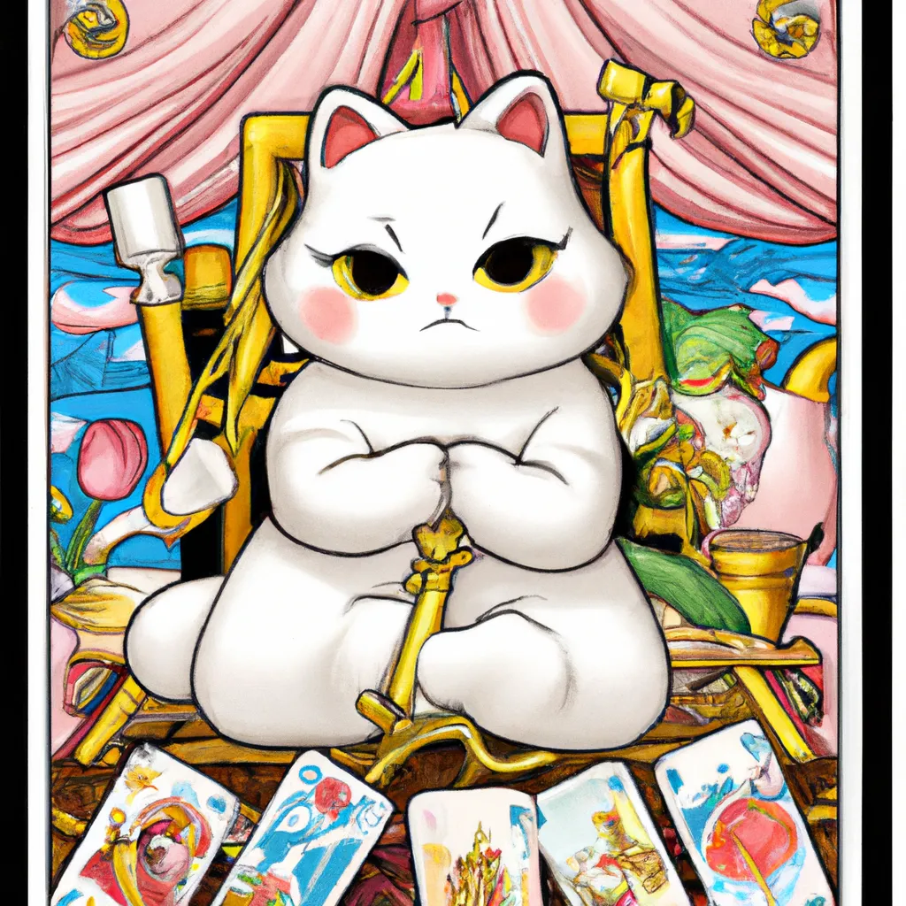 Descubra O Seu Futuro Com O Tarot Hello Kitty!