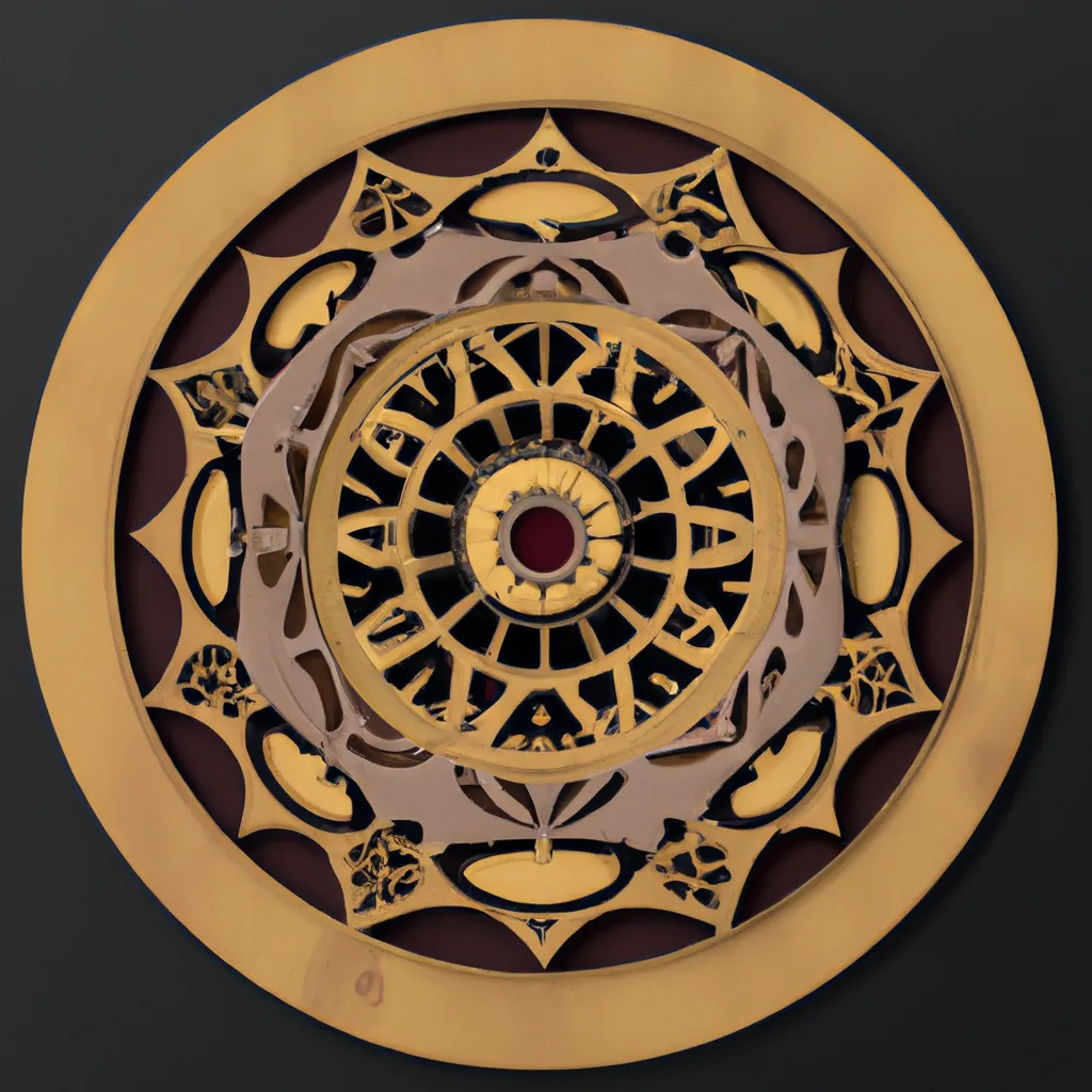 Mandala Em MDF: Transforme A Sua Casa Com Estilo E Criatividade!