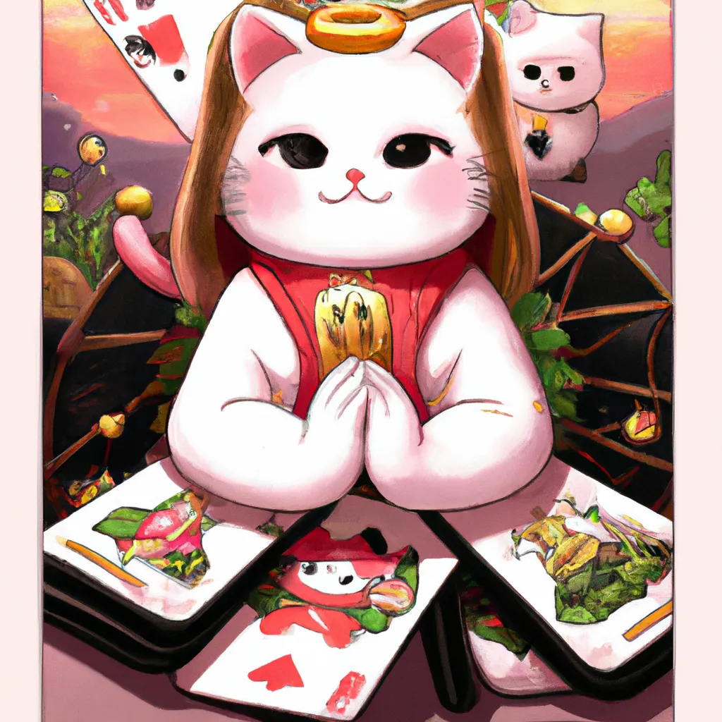 Descubra O Seu Futuro Com O Tarot Hello Kitty!