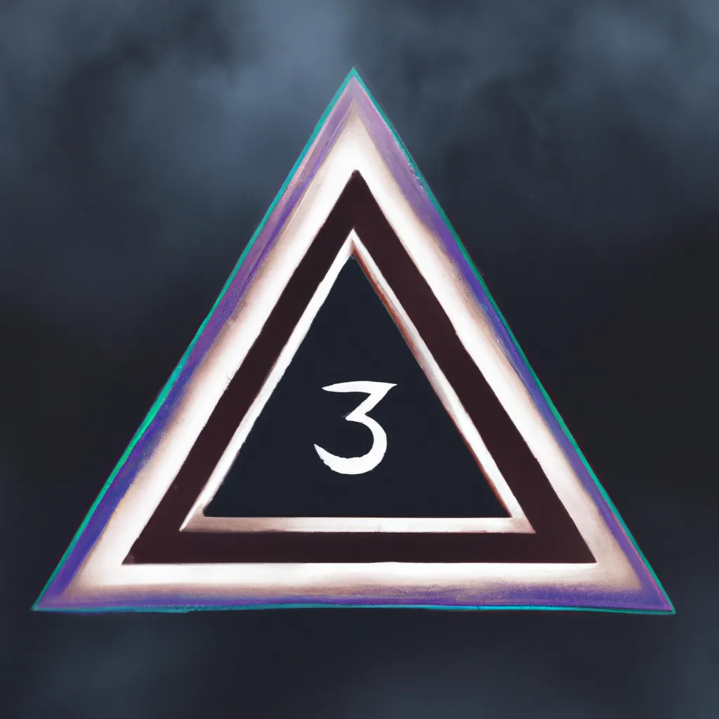 Descubra Os Mistérios Da Numerologia Do Triângulo Invertido
