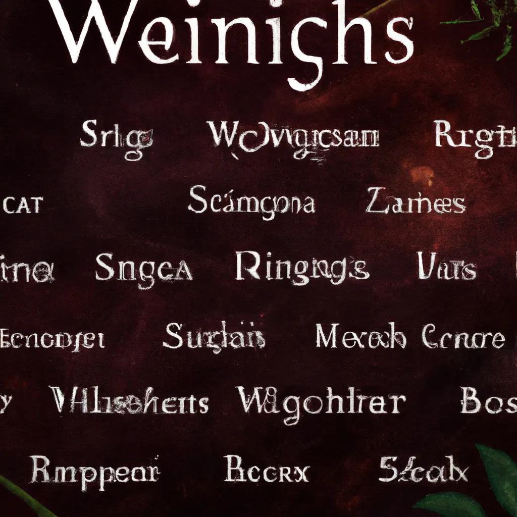 Descubra O Significado Dos Nomes Wicca E Encontre O Seu!