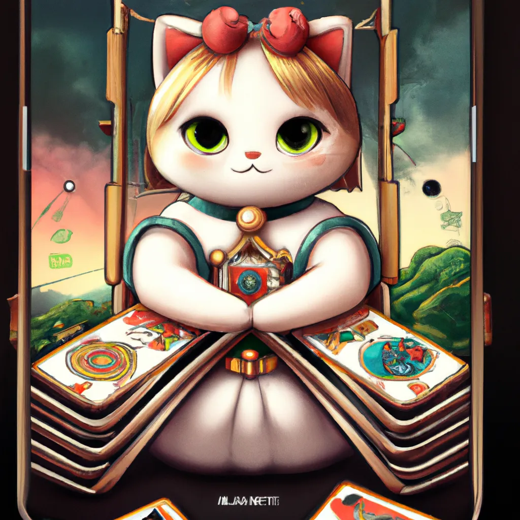 Descubra O Seu Futuro Com O Tarot Hello Kitty!