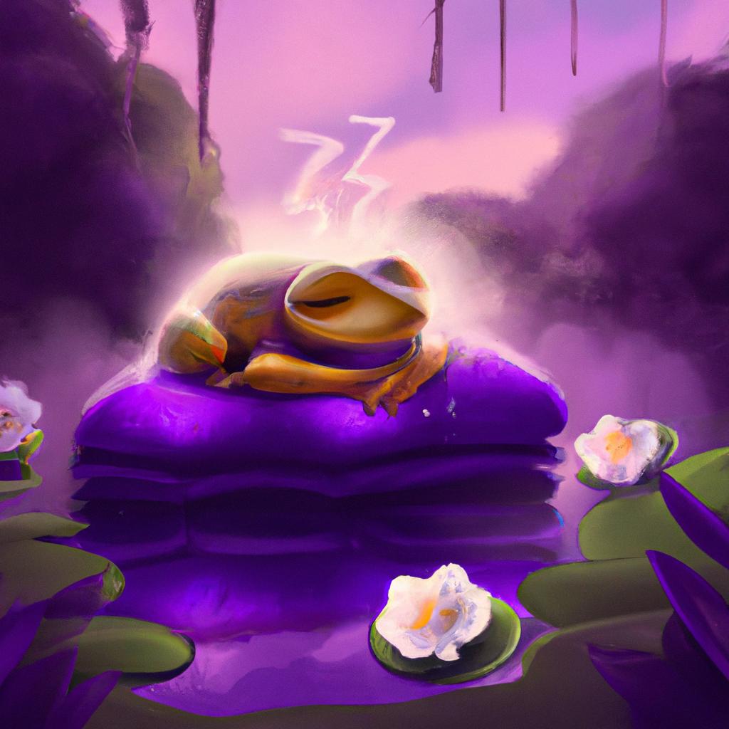 Sonhar Com Sapo Roxo: Descubra Seu Significado!