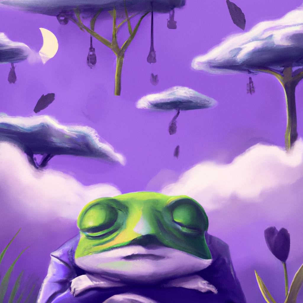 Sonhar Com Sapo Roxo: Descubra Seu Significado!