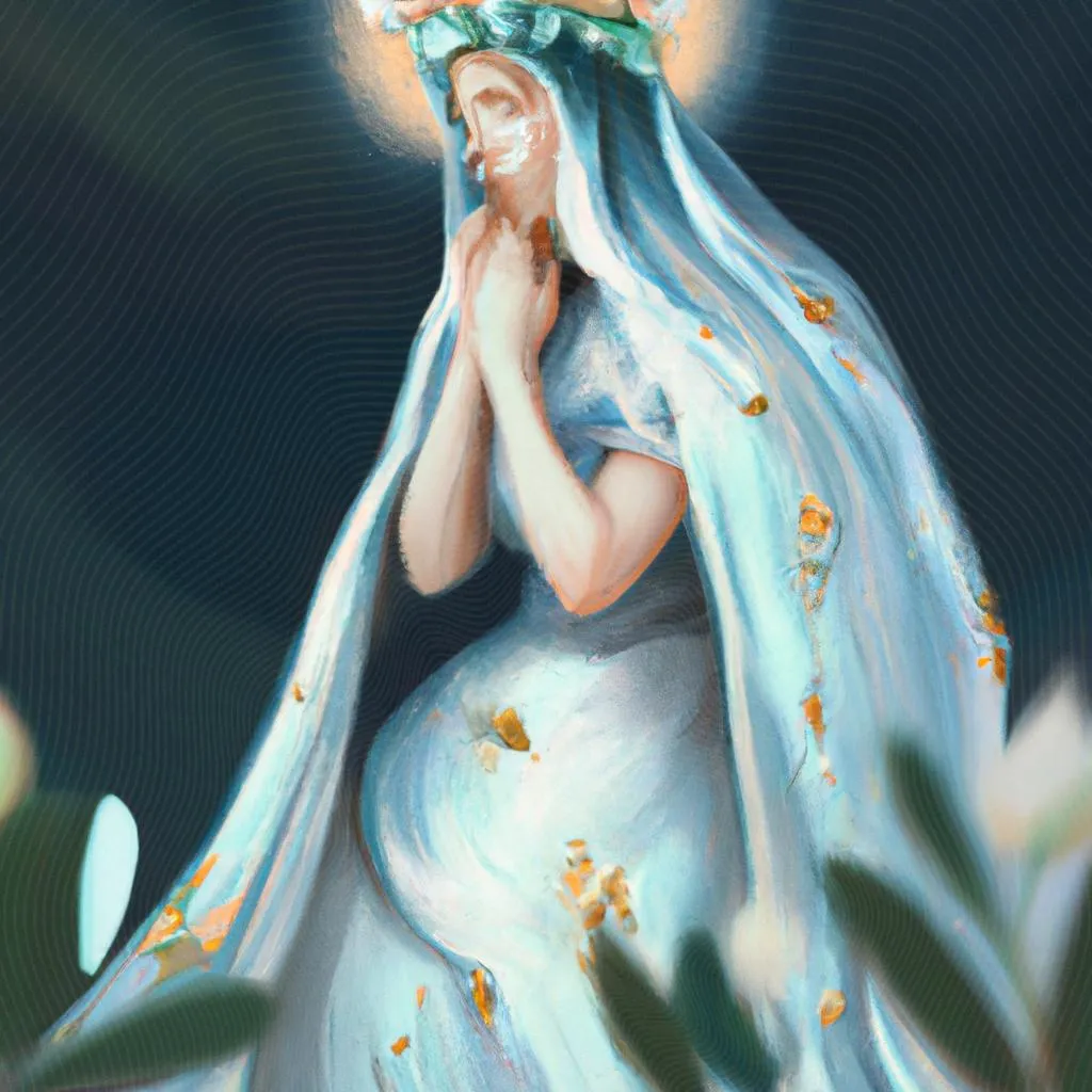 Maria Grávida Do Espírito Santo: O Simbolismo Divino Revelado