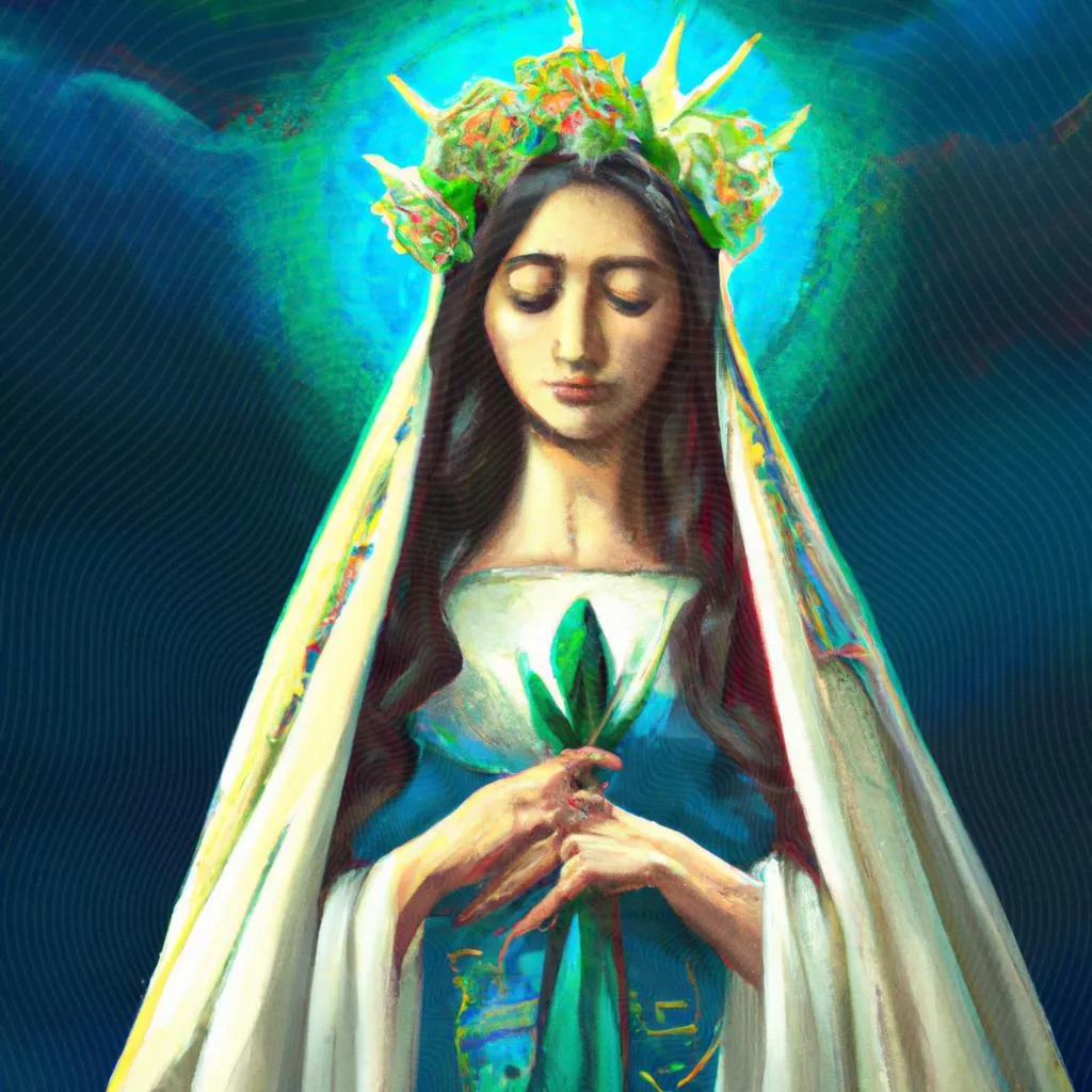 Maria Grávida Do Espírito Santo: O Simbolismo Divino Revelado