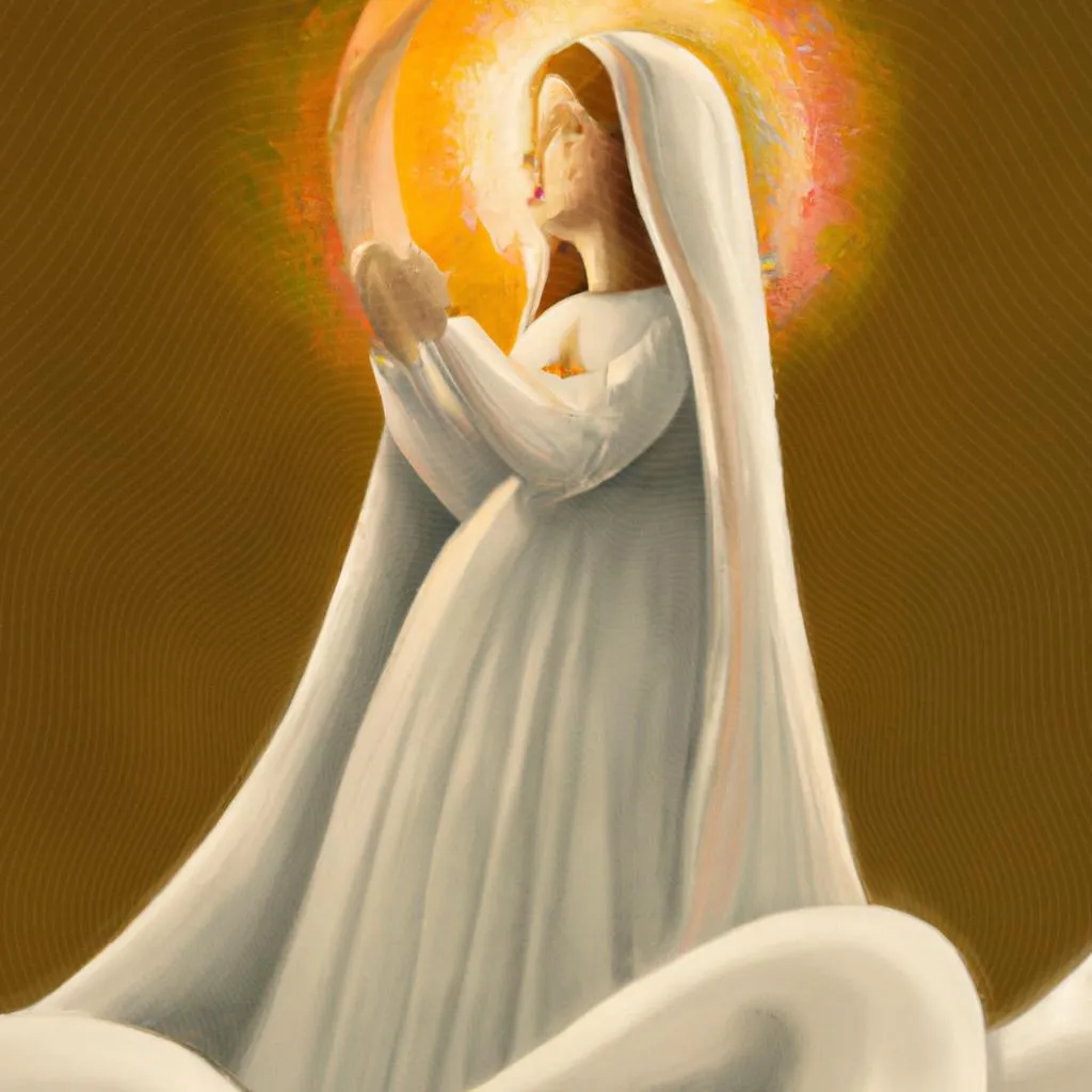 Maria Grávida Do Espírito Santo: O Simbolismo Divino Revelado