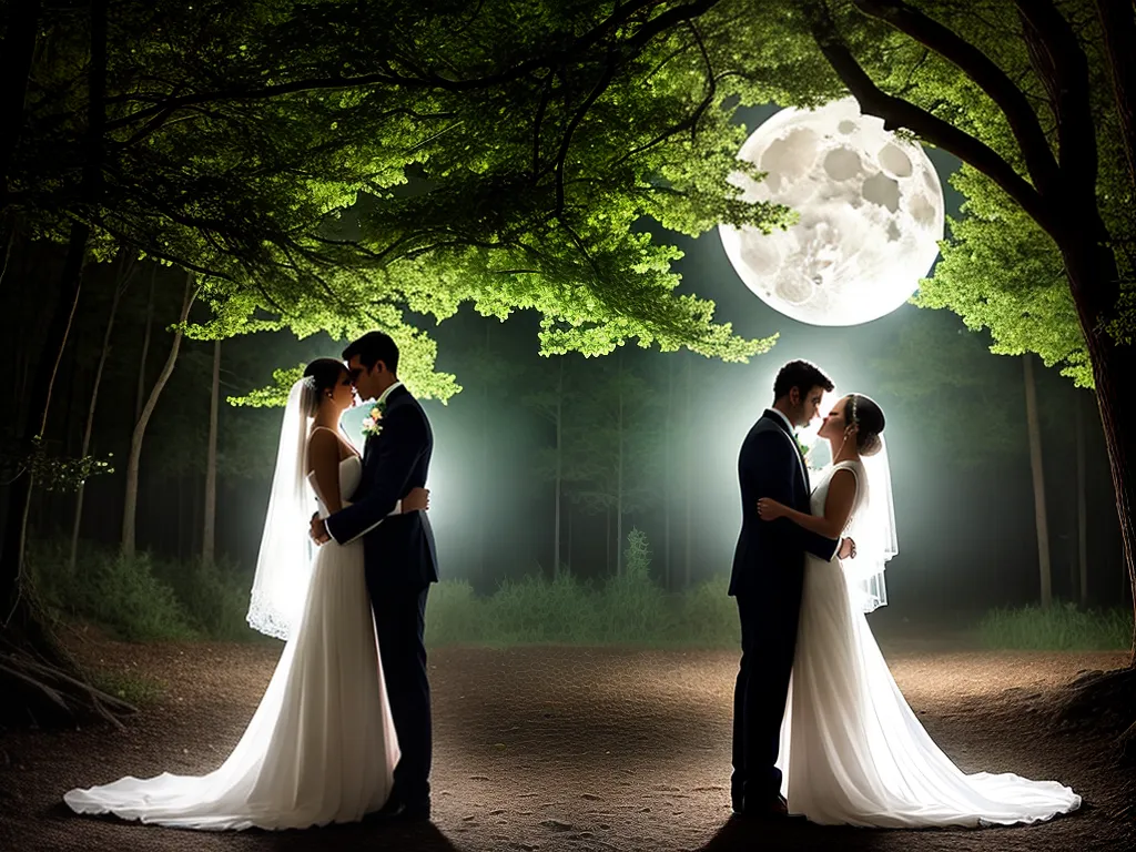 Magia E Romance Sob A Lua Cheia.