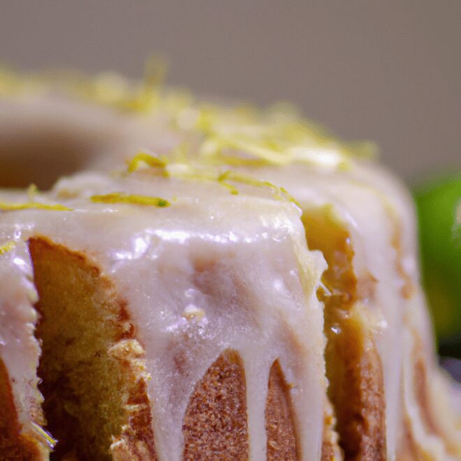 Receita de bolo de limão tudo gostoso