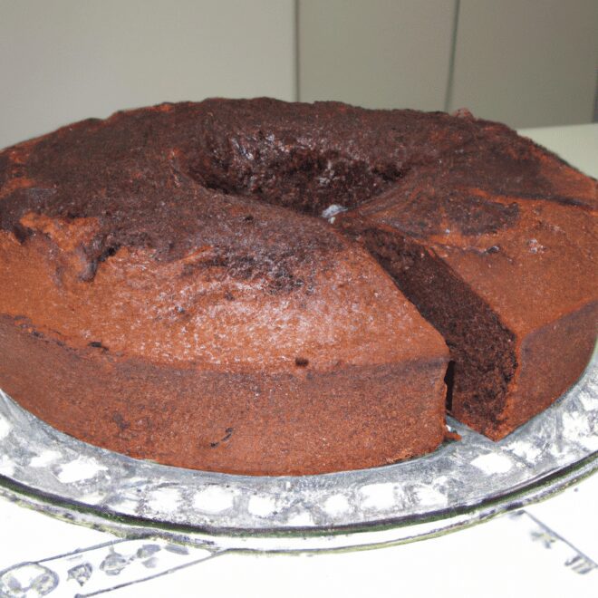 Receita de Bolo Comum de Chocolate: Uma Delícia para Todos!