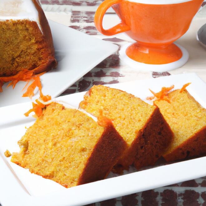 Receita de bolo de cenoura: o bolo perfeito para o seu café da manhã!