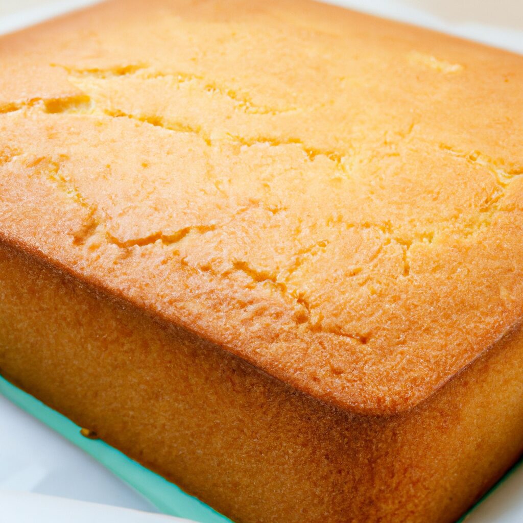 Receita de Bolo Simples Caseiro Forma Quadrada