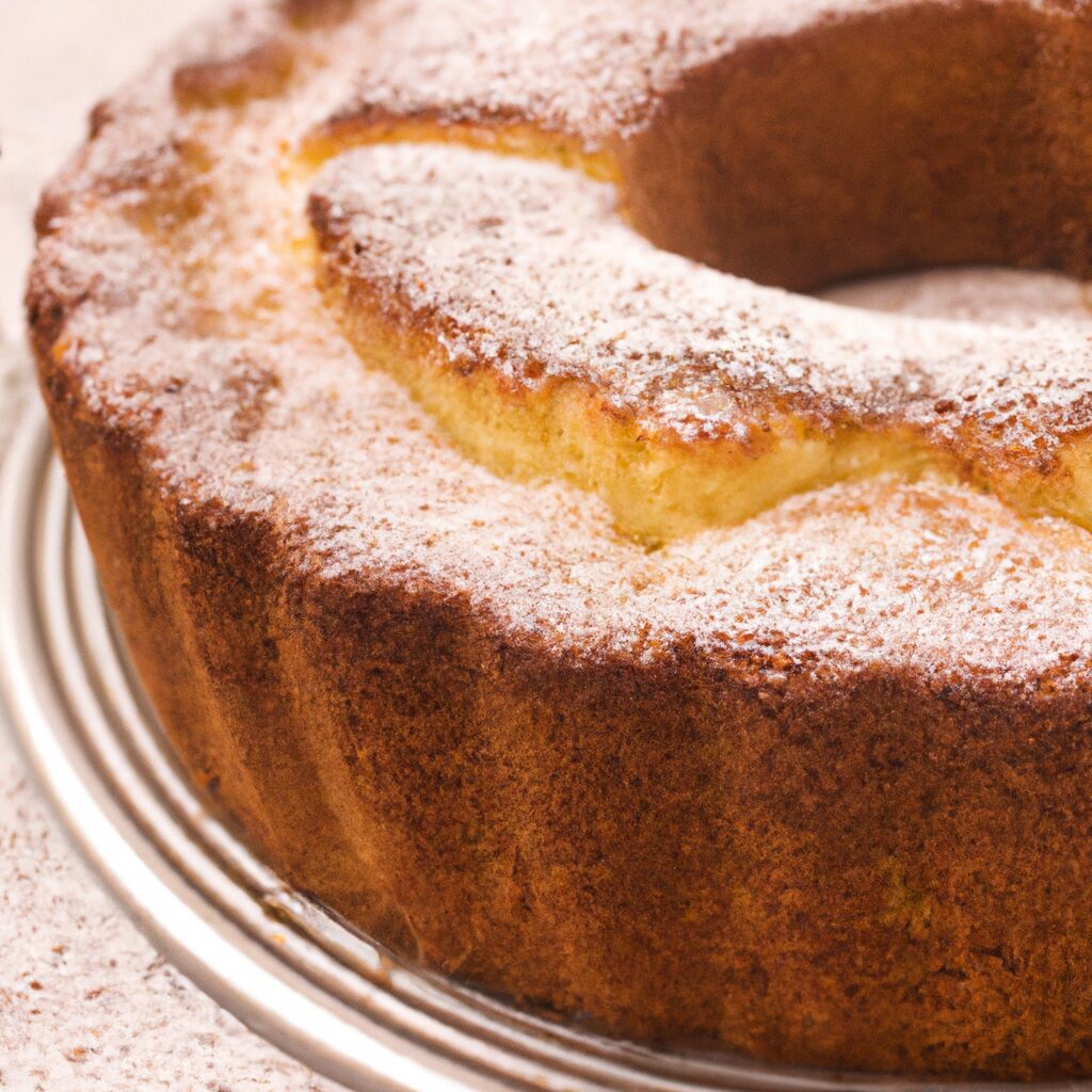 Receita de Bolo Simples com Açúcar Mascavo