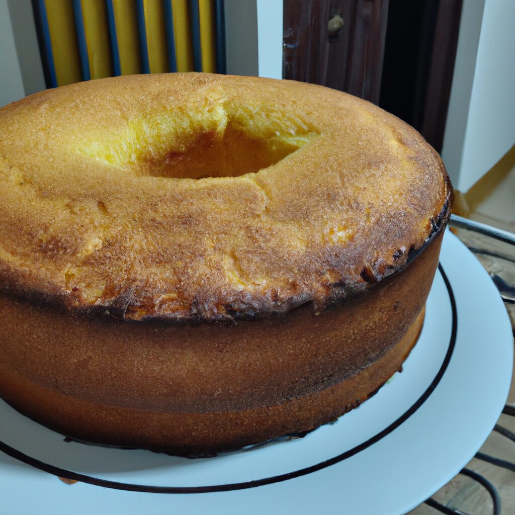 Receita de bolo simples no youtube: como fazer um bolo simples e ...