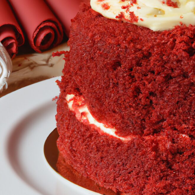 Receita de Bolo Red Velvet: o Doce que Encanta a Todos!