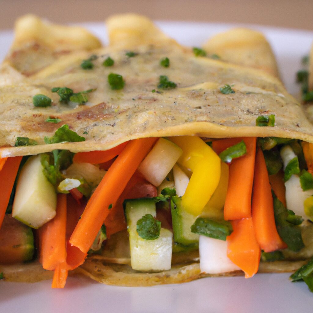 Receita de Panqueca Recheada com Legumes: Uma Delícia Saudável e Fácil ...