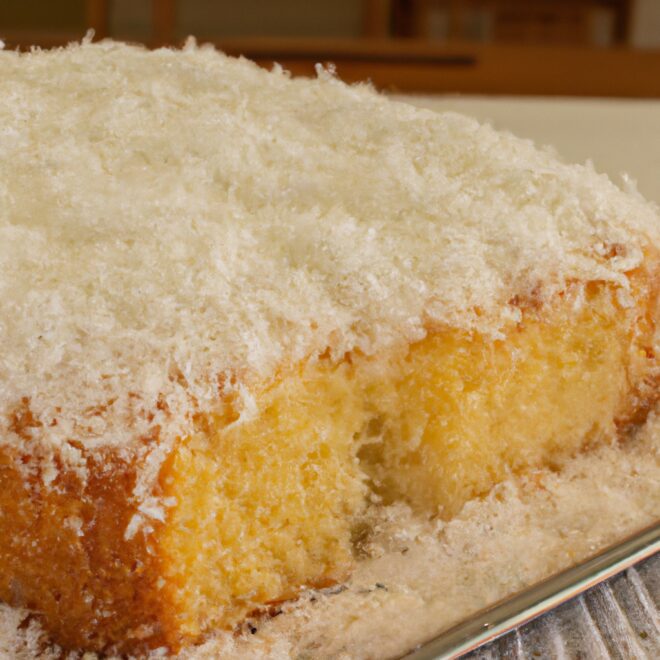 Bolo de Côco Fofinho: Receita Fácil e Deliciosa
