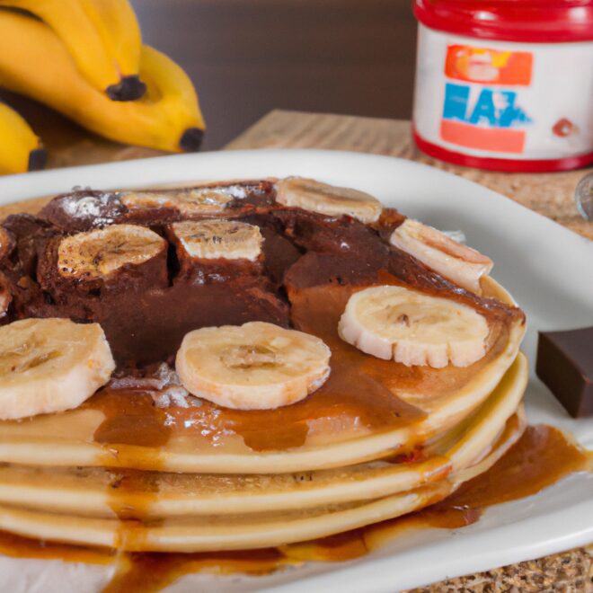 Receita de Panqueca Doce da Herbalife