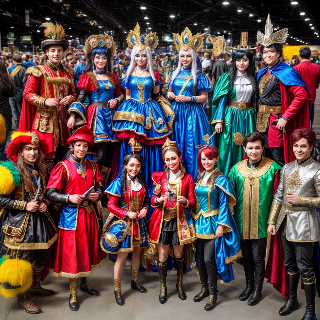 Transformando-se em Personagens: A Arte do Cosplay no Blogue